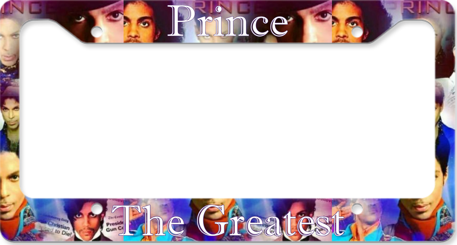 Custom Prince License Plate Frame (Personalized) | YouCustomizeIt