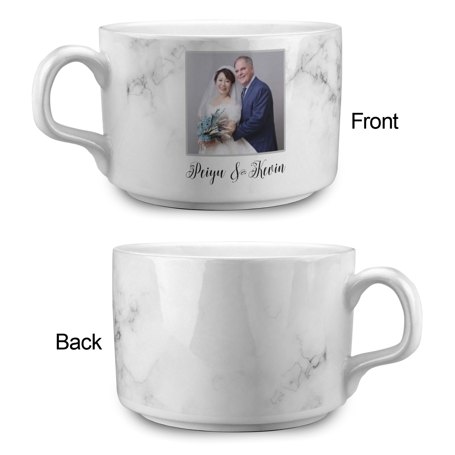 Custom Tea Cups - Set of 4 | Design & Preview Online | YouCustomizeIt