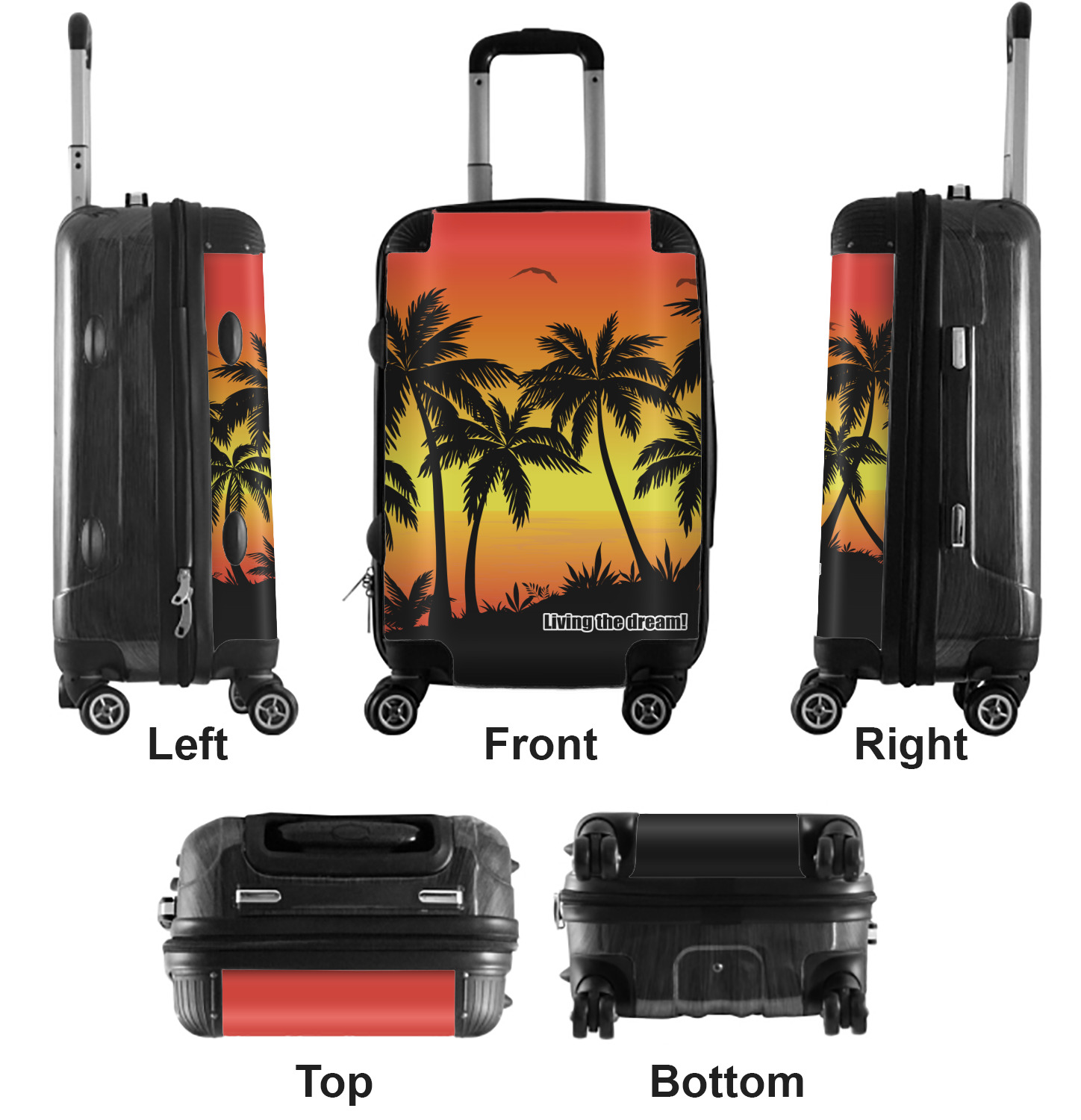 Custom Suitcases | Design & Preview Online - YouCustomizeIt