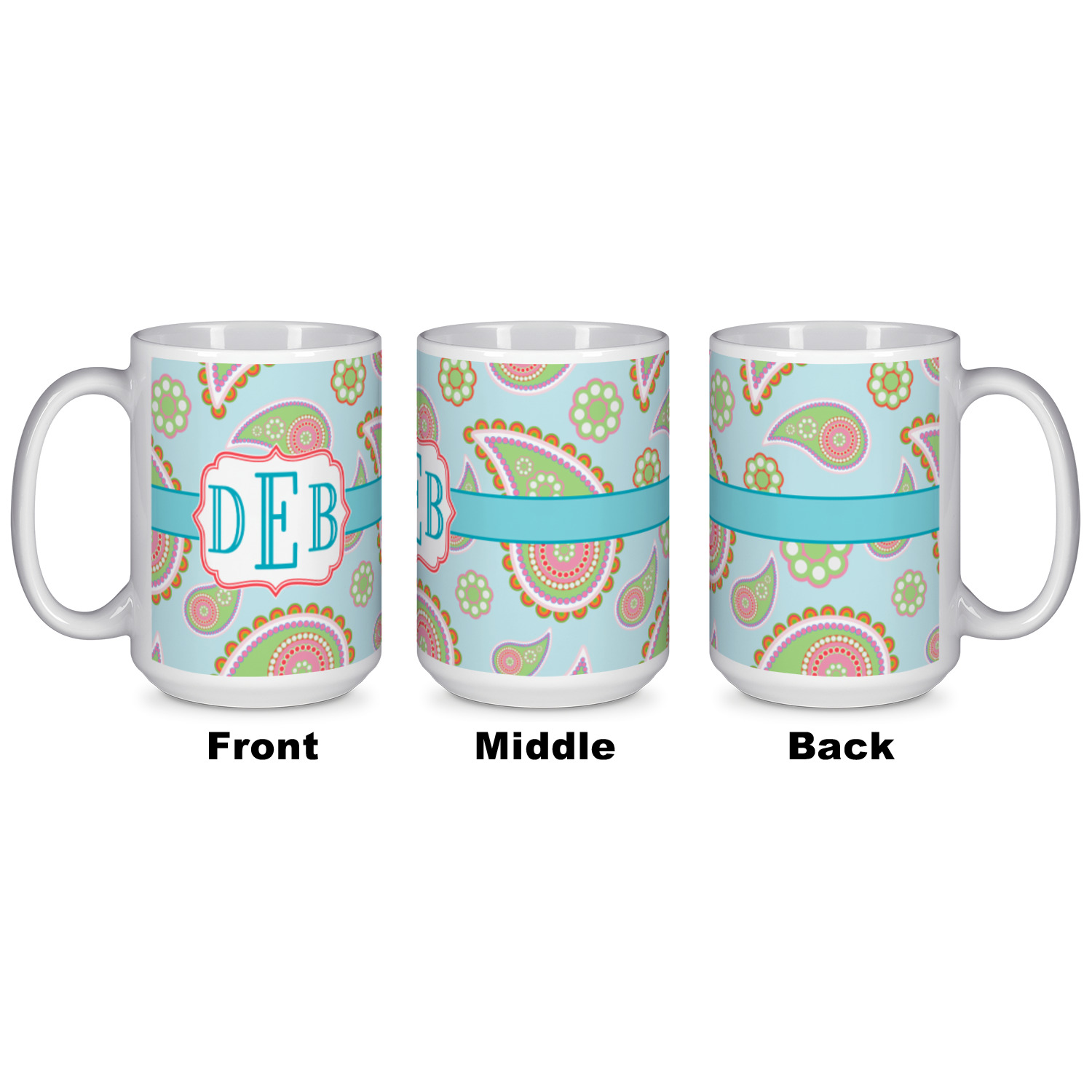 Design Your Own 15 oz Coffee Mug - White | YouCustomizeIt