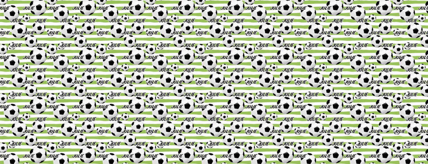 Custom Soccer Wrapping Paper (Personalized) | YouCustomizeIt