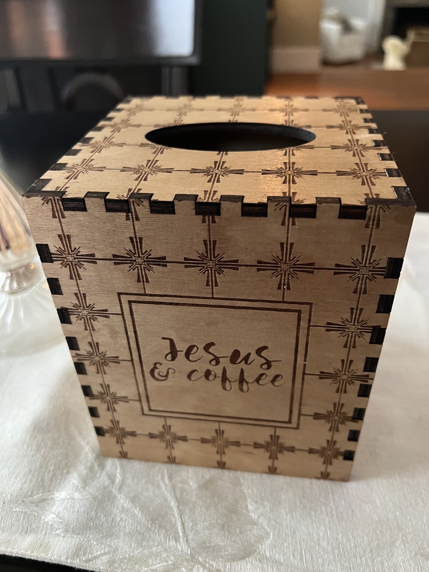 Custom Wood Tissue Box Covers - Rectangle | Design & Preview Online ...