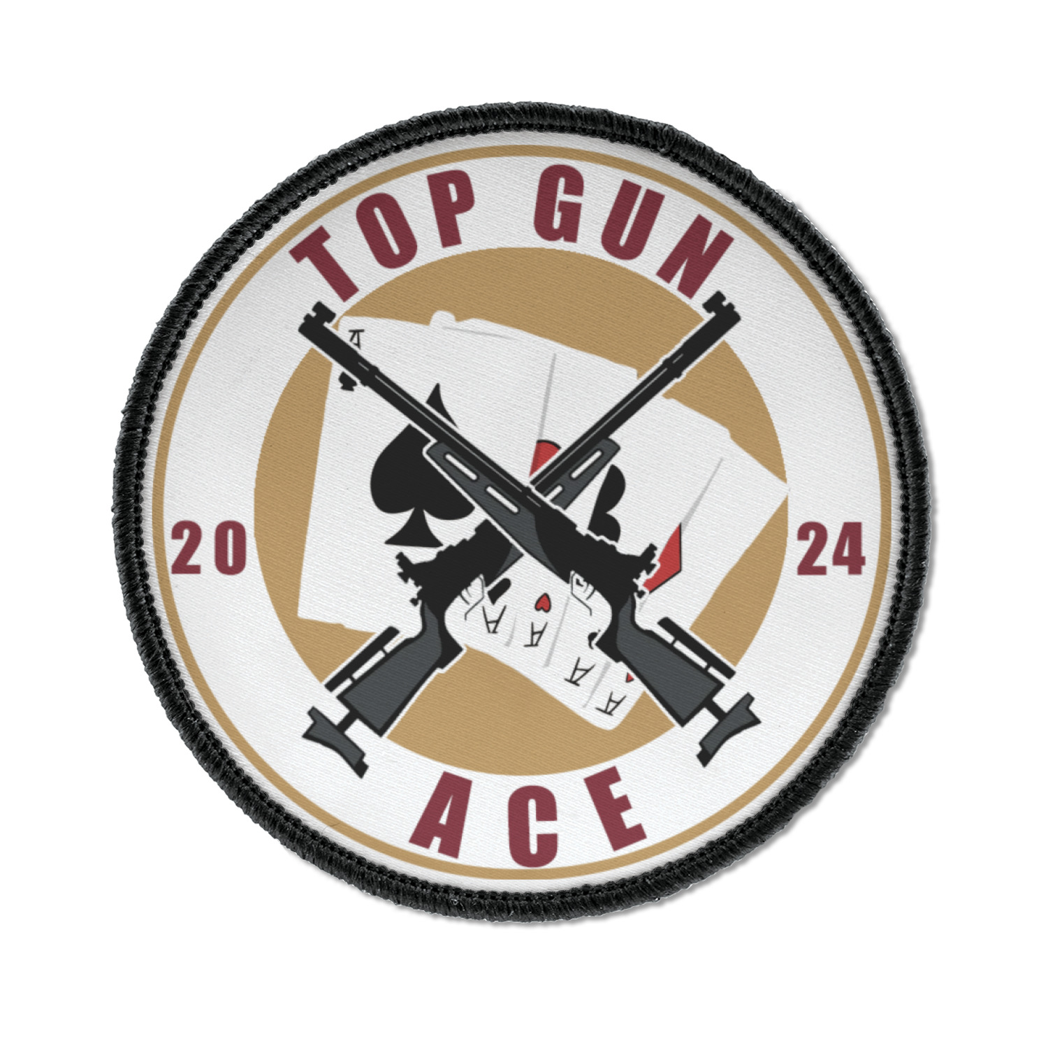 Custom Iron On Round Patches | Design & Preview Online | YouCustomizeIt