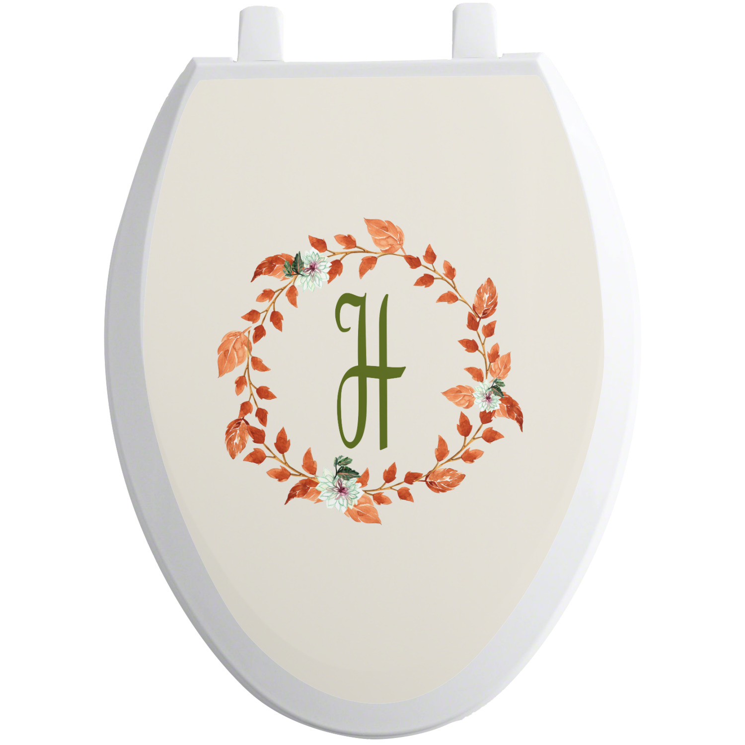 Custom Toilet Seat Decals - Round | Design & Preview Online ...