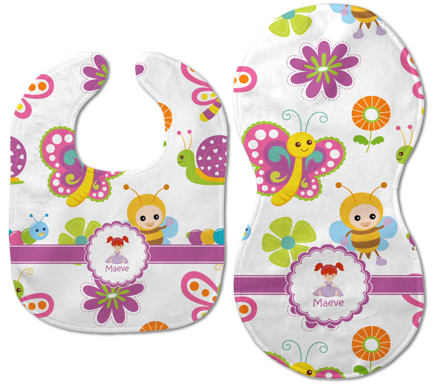 Design Your Own Baby Bib & Burp Set | YouCustomizeIt