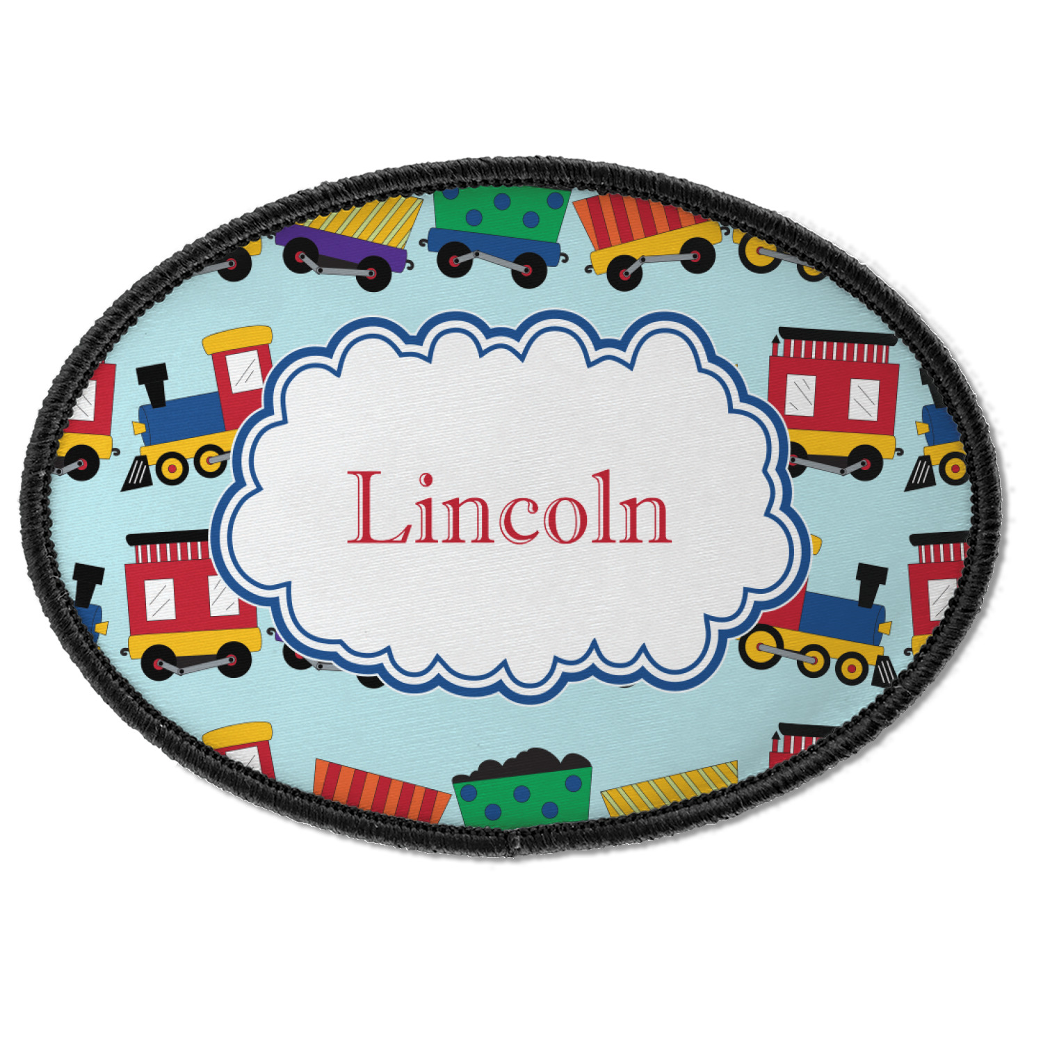 Custom Trains Iron on Patches (Personalized) | YouCustomizeIt