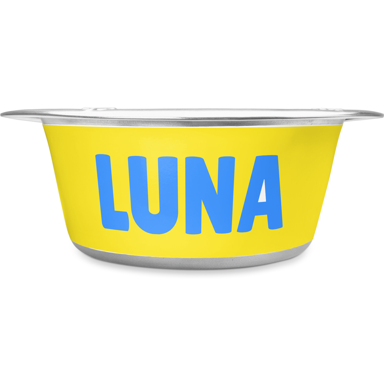 Custom Stainless Steel Dog Bowls - Medium | Design & Preview Online ...