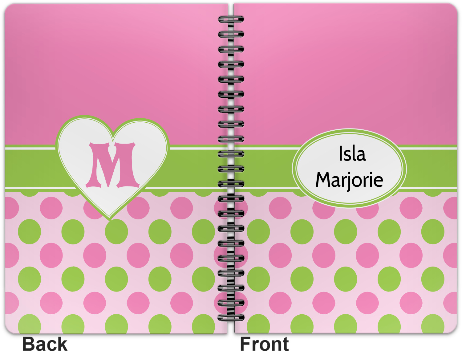 Custom Spiral Bound Notebooks | Design & Preview Online - YouCustomizeIt