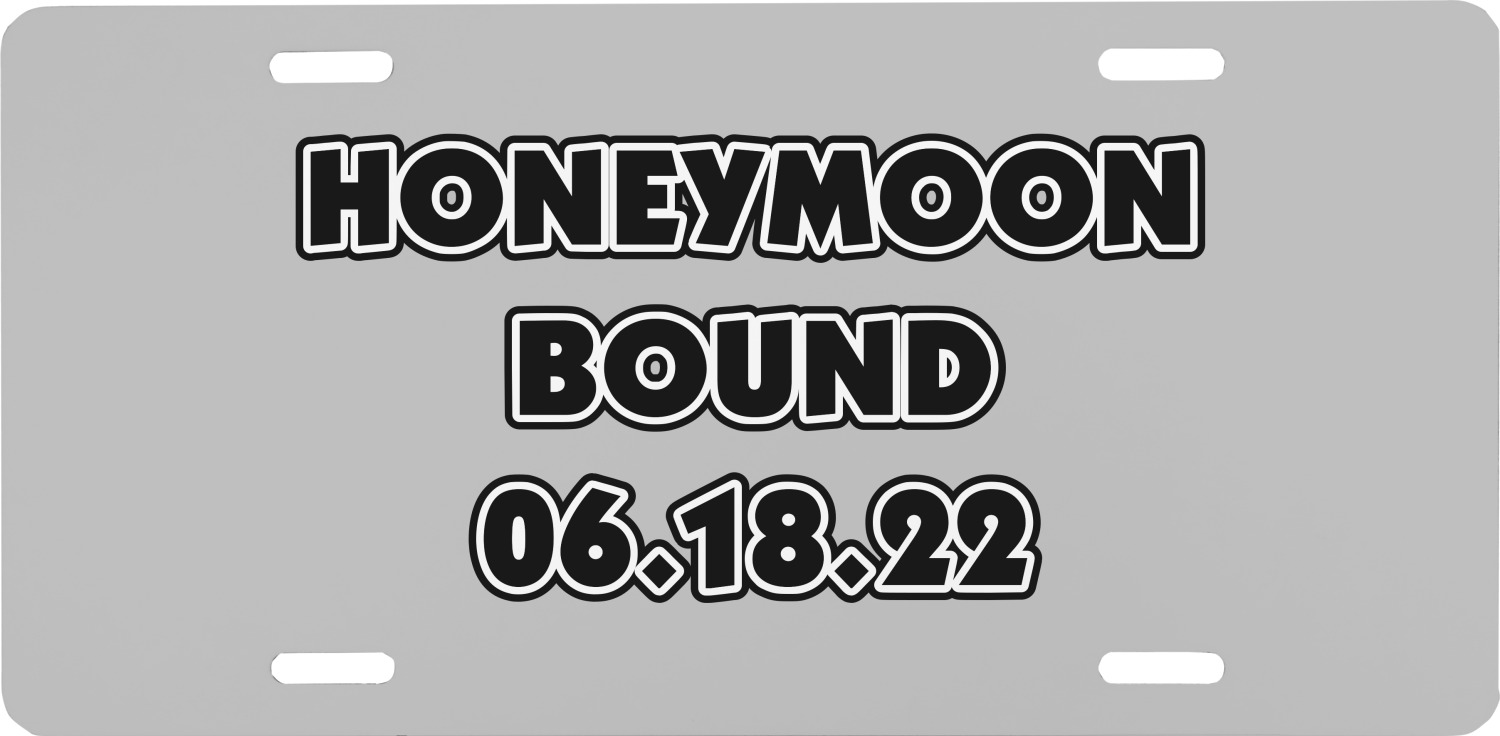 Custom Front License Plates | Design & Preview Online - YouCustomizeIt