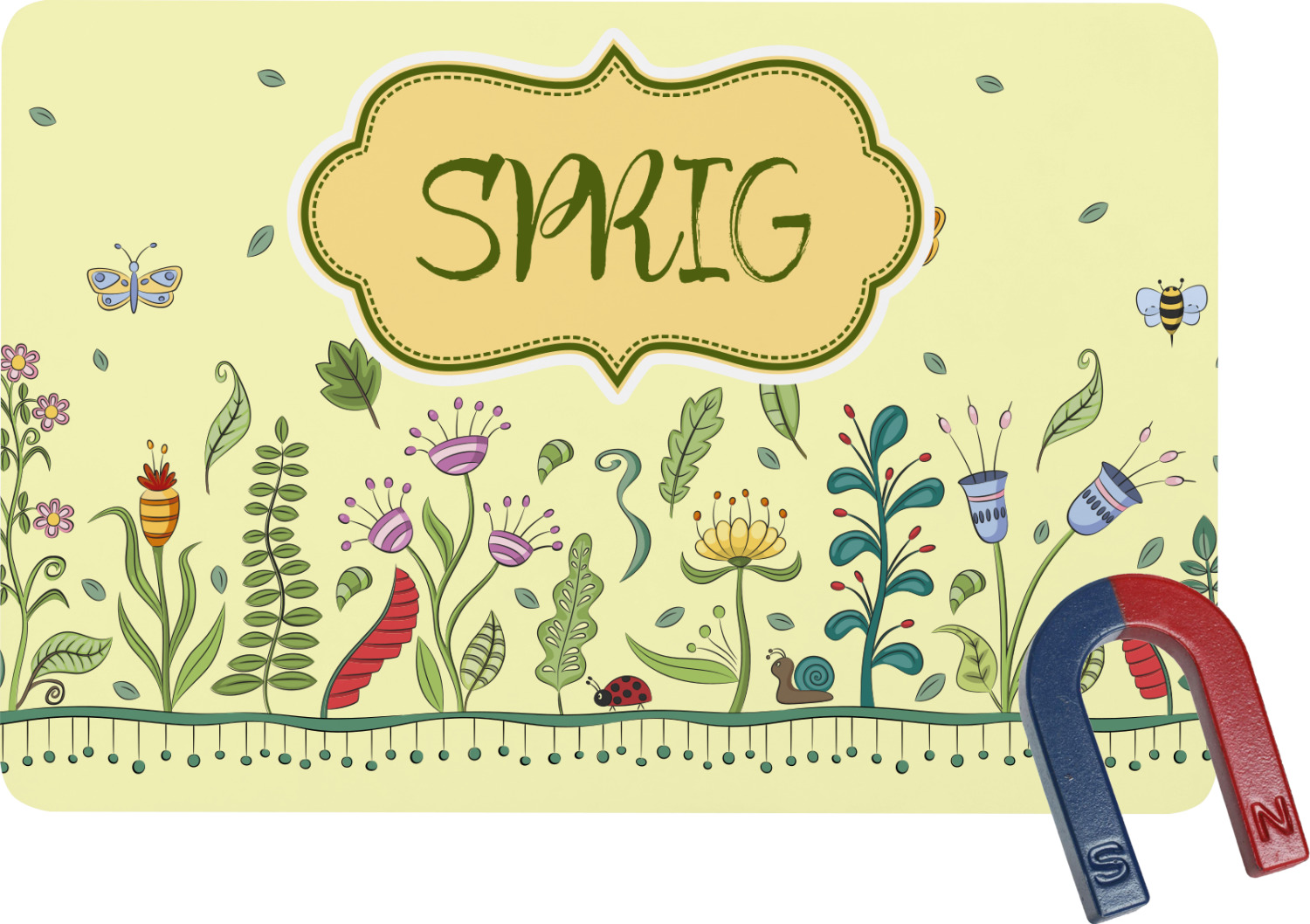 Design Your Own Rectangular Fridge Magnet | YouCustomizeIt