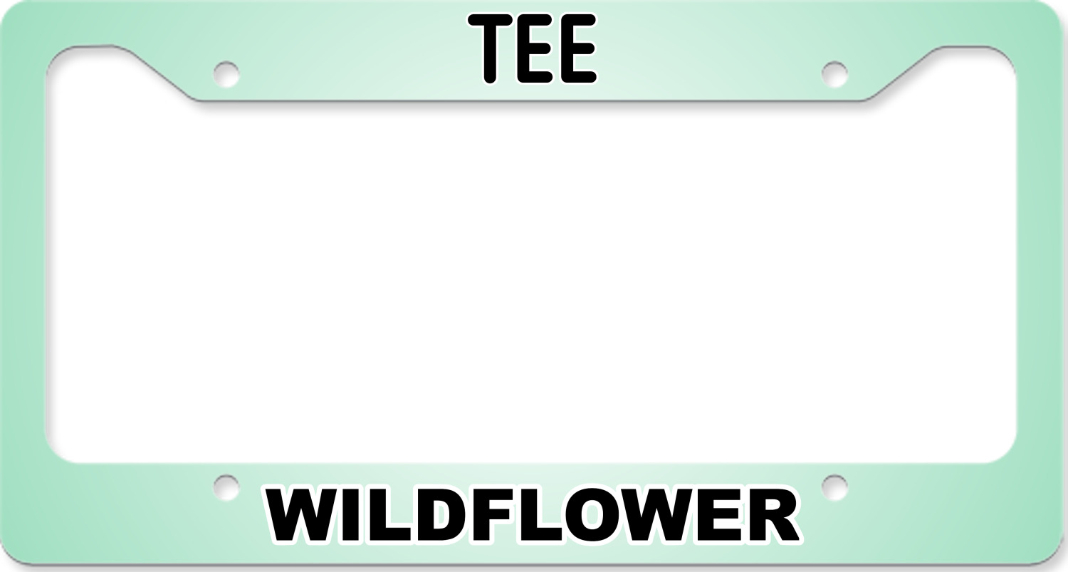 Custom Gymnastics with Name/Text License Plate Frame - Style B ...