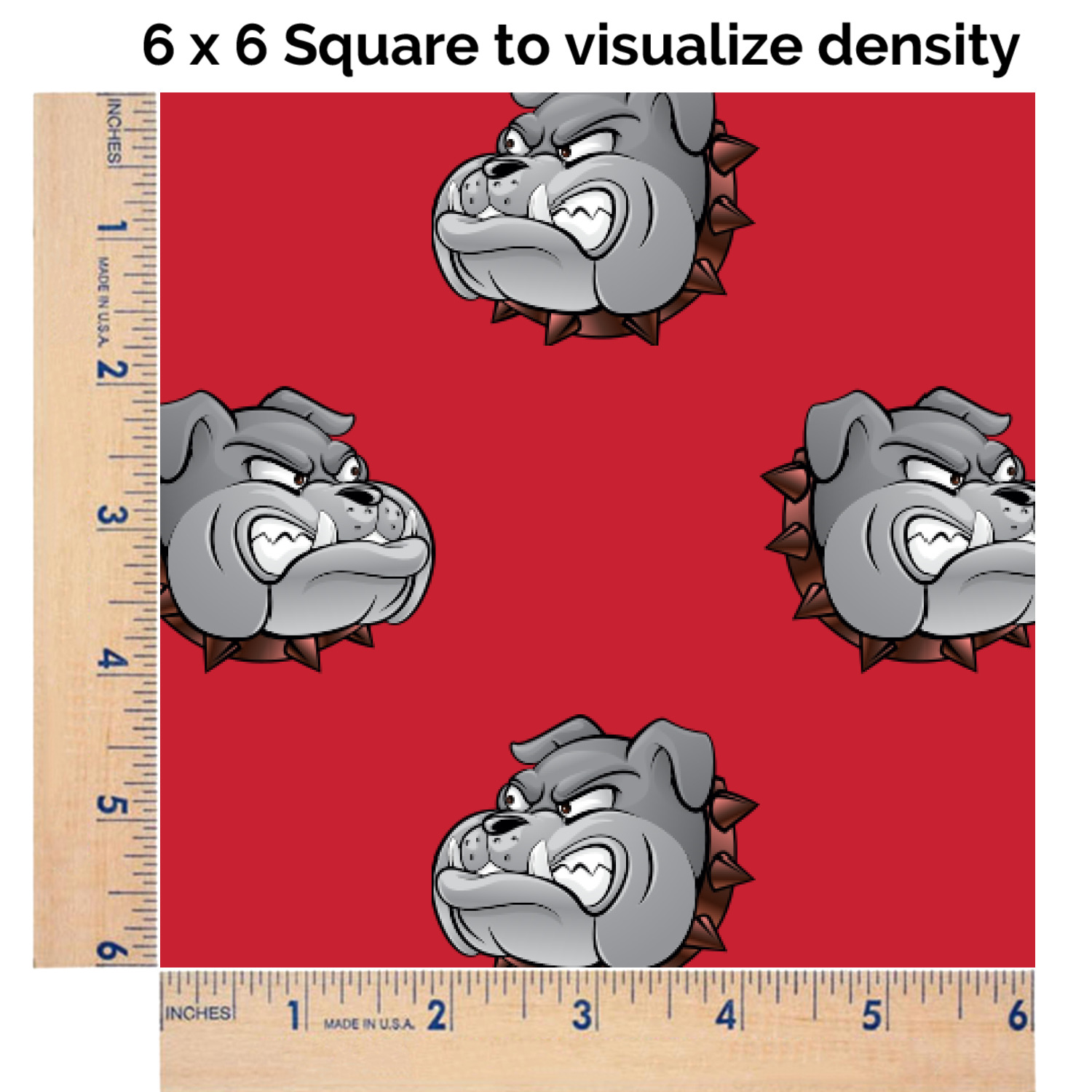 Custom School Mascot Fabric by the Yard | YouCustomizeIt