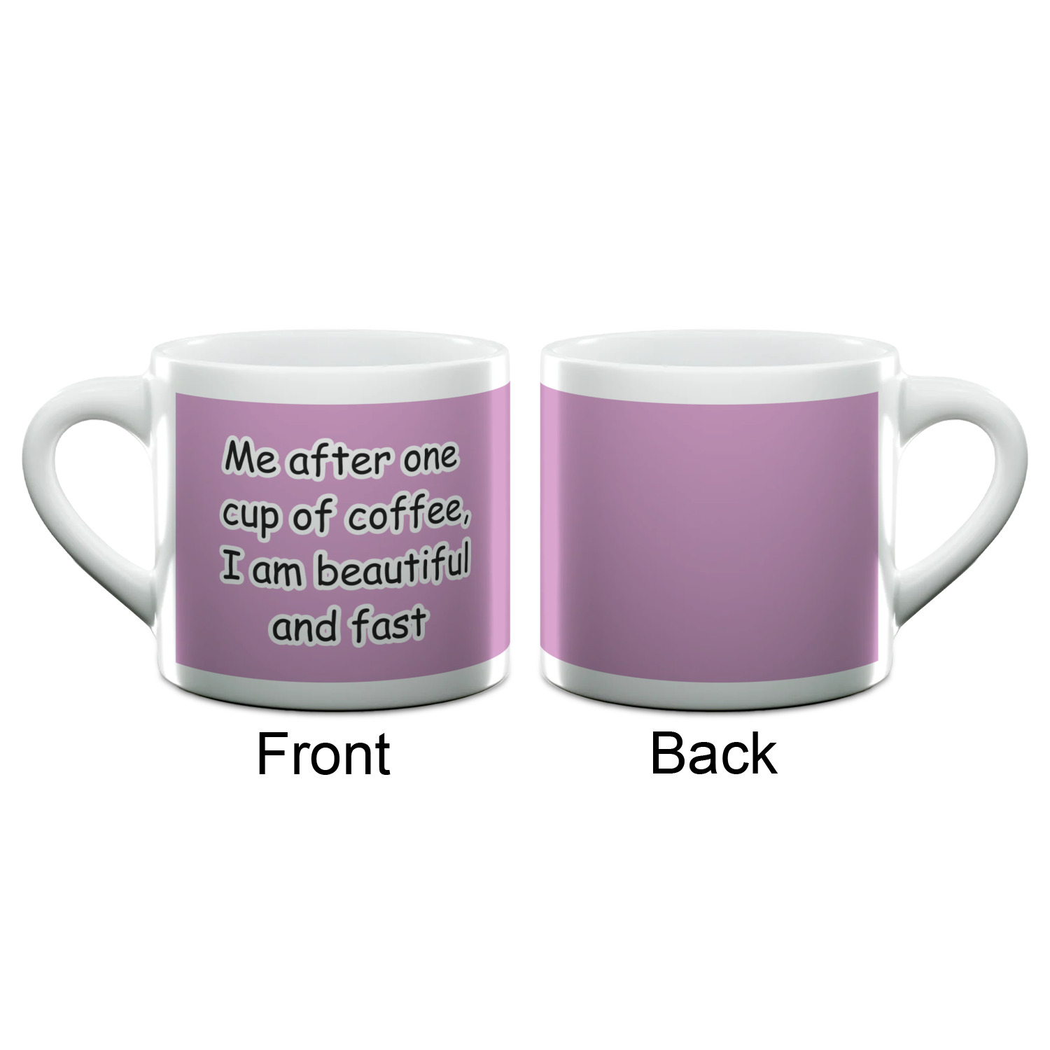 Design Your Own Single Shot Espresso Cups - Set of 4 | YouCustomizeIt