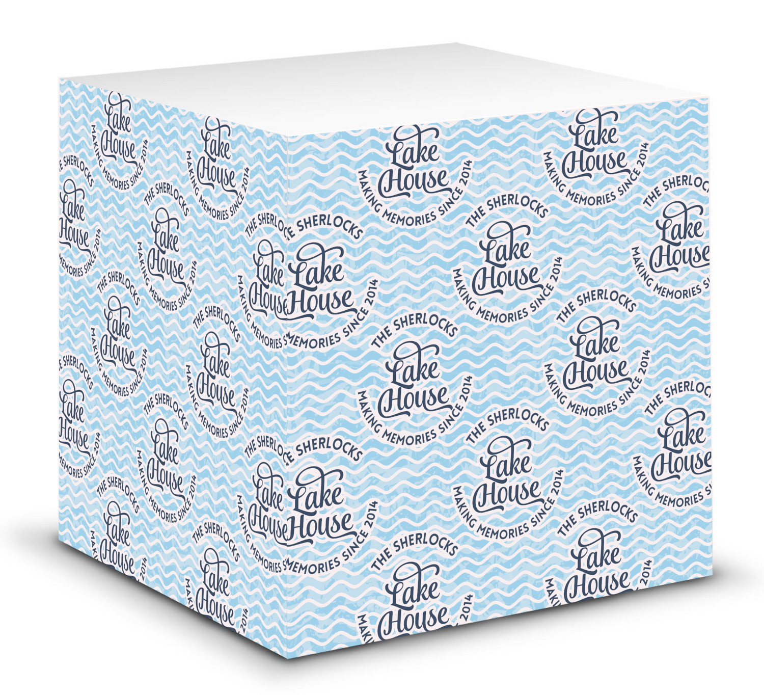 Custom Sticky Note Cubes | Design & Preview Online - YouCustomizeIt