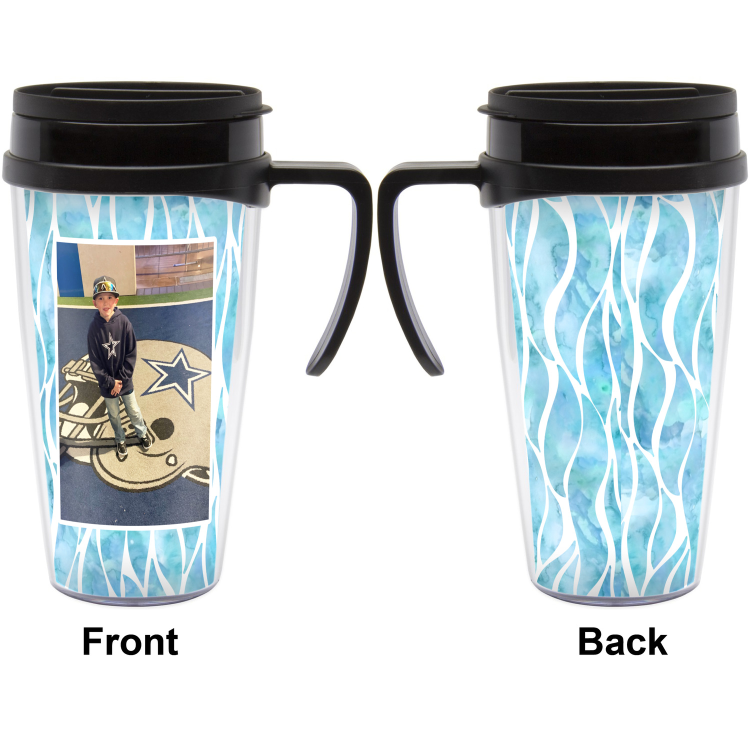 Custom Acrylic Travel Mugs without Handle | Design & Preview Online ...