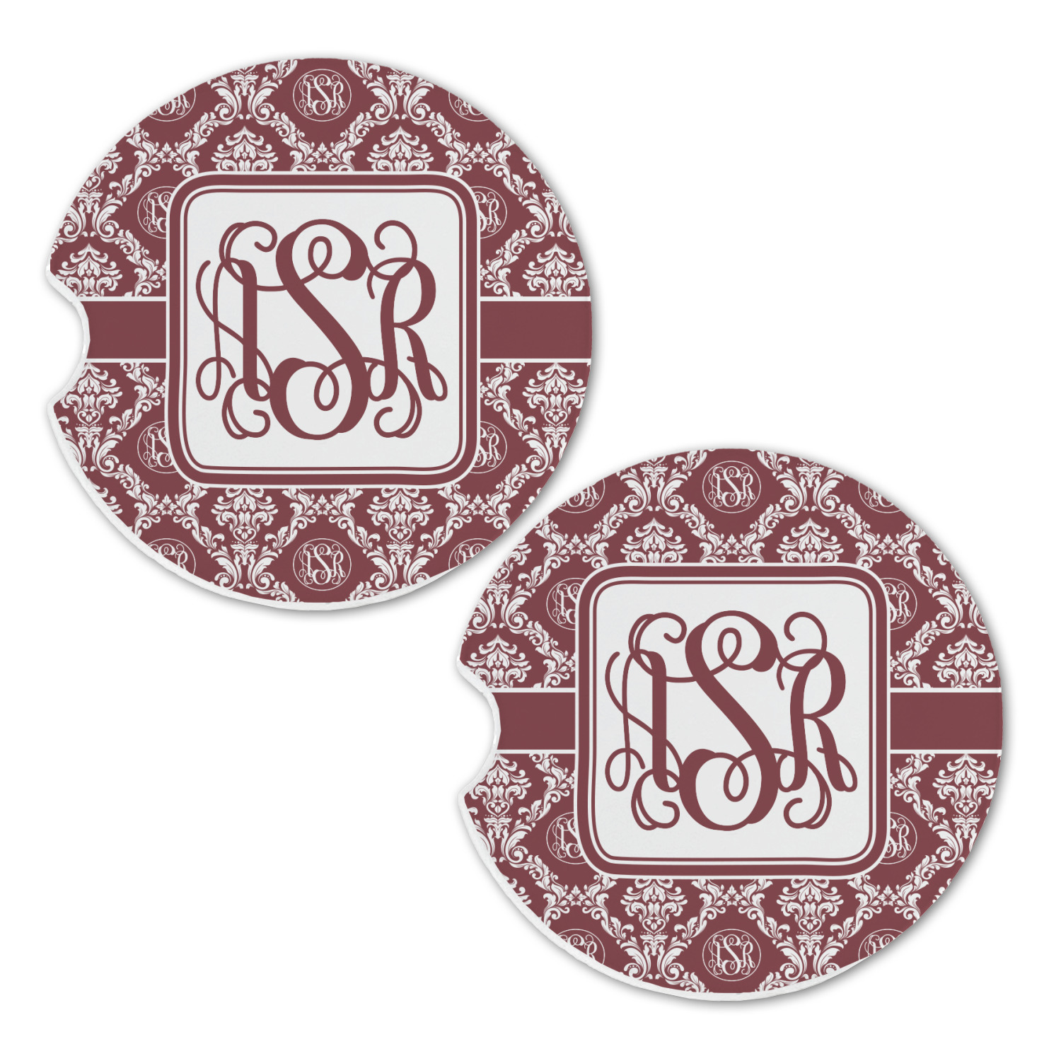 Custom Sandstone Car Coasters | Design & Preview Online | YouCustomizeIt