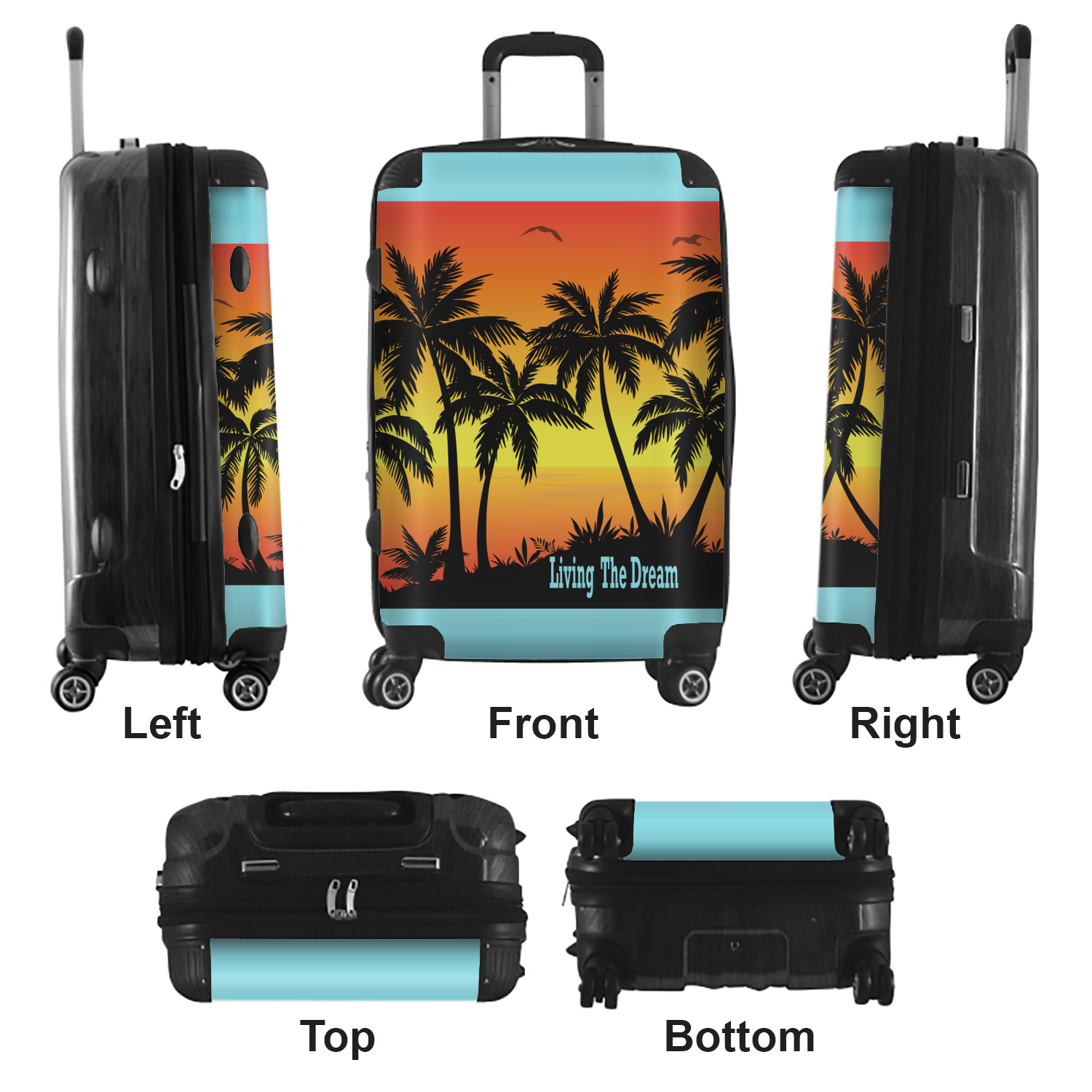 Custom Suitcases | Design & Preview Online | YouCustomizeIt