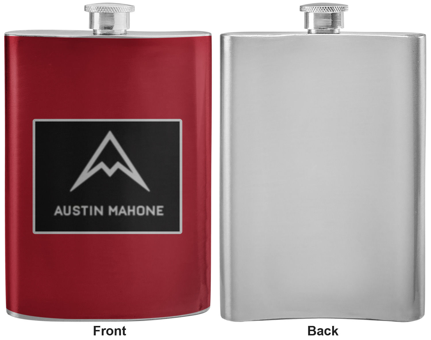 Custom Stainless Steel Flasks | Design & Preview Online | YouCustomizeIt