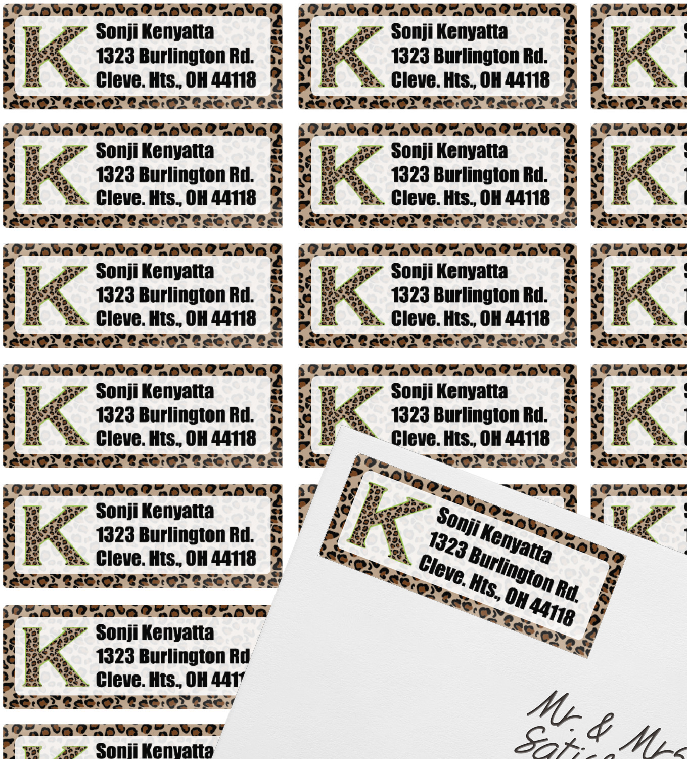 Custom Return Address Labels | Design & Preview Online | YouCustomizeIt