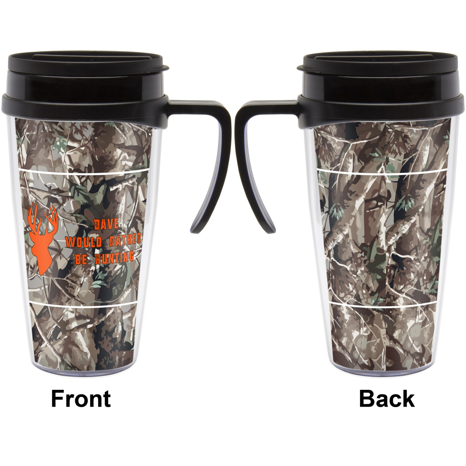 Custom Acrylic Travel Mugs without Handle | Design & Preview Online ...