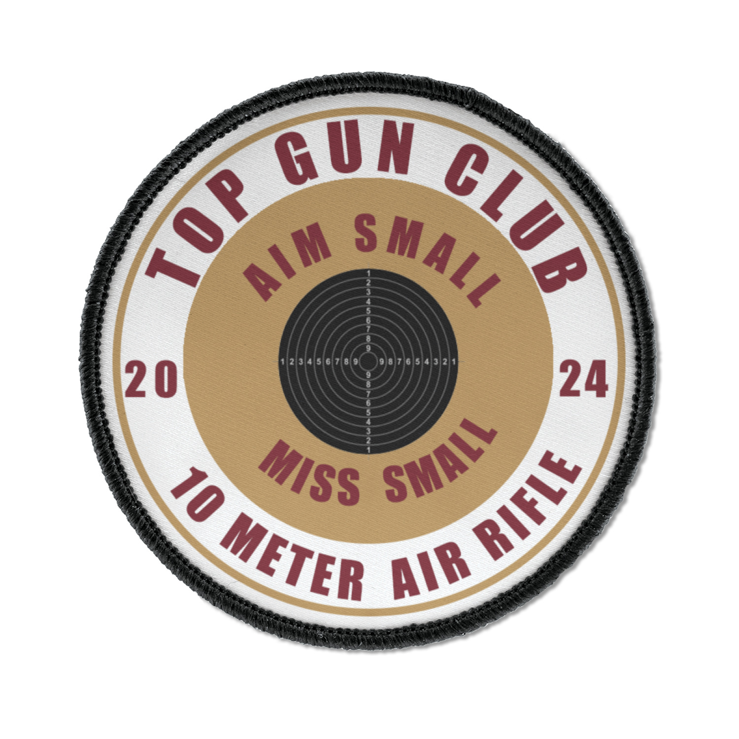 Custom Iron On Round Patches | Design & Preview Online | YouCustomizeIt
