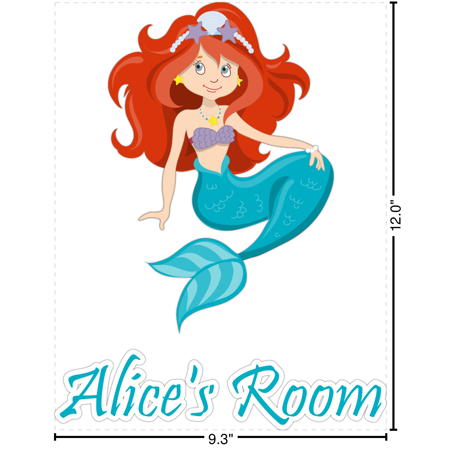 Design Your Own Graphic Decal - Large | YouCustomizeIt