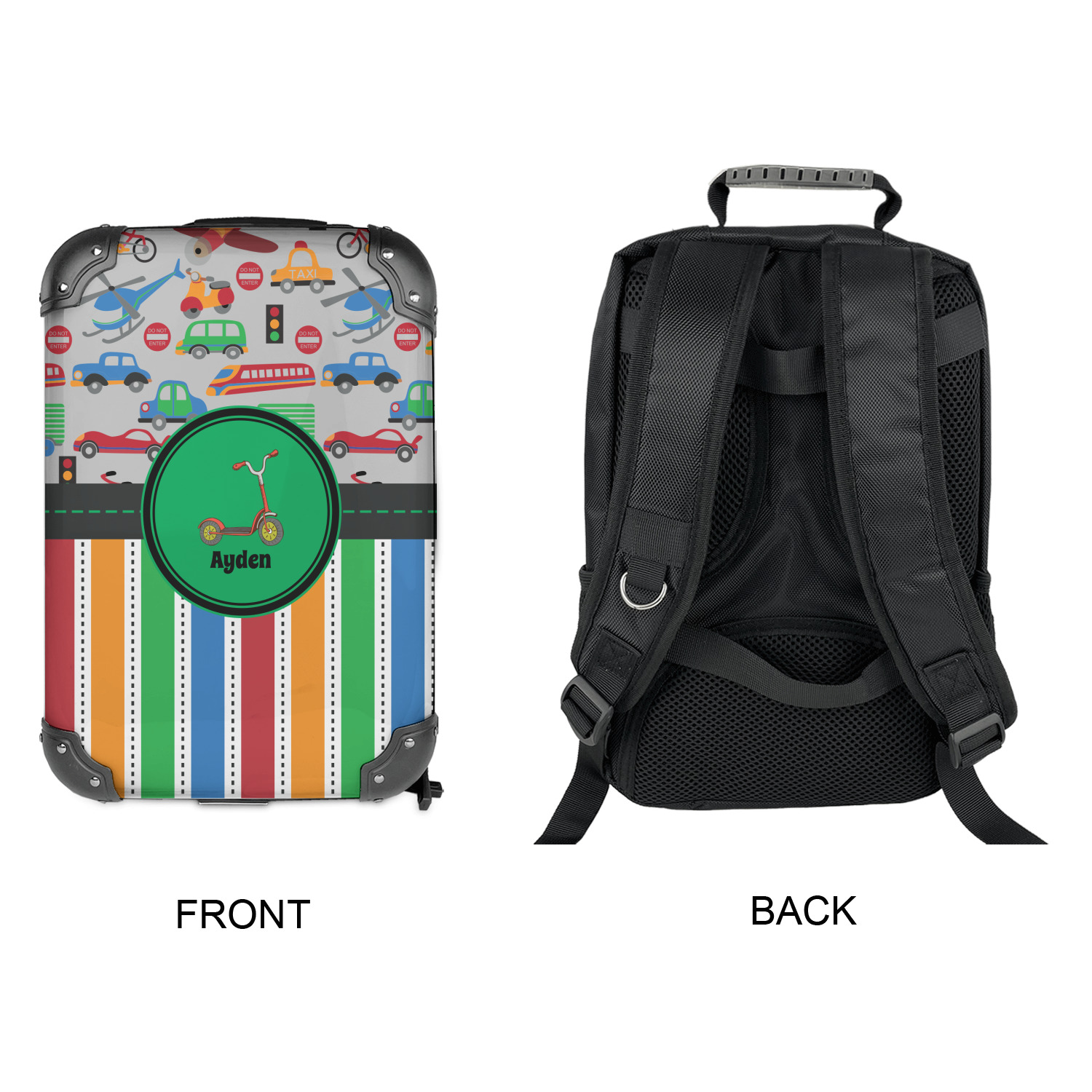 Custom Kids Hard Shell Backpacks | Design & Preview Online | YouCustomizeIt