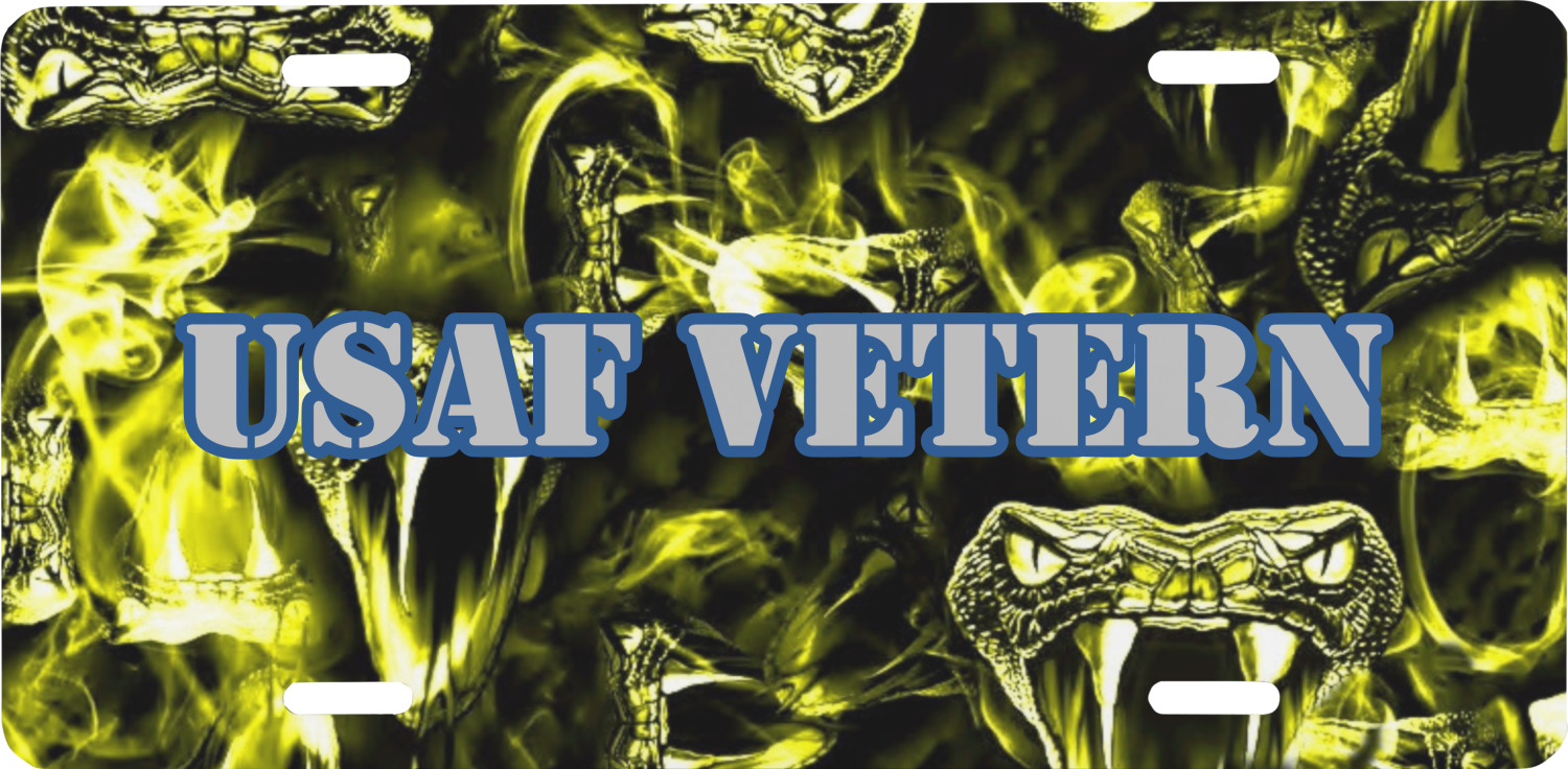 Custom Green Camo Front License Plate (Personalized) | YouCustomizeIt