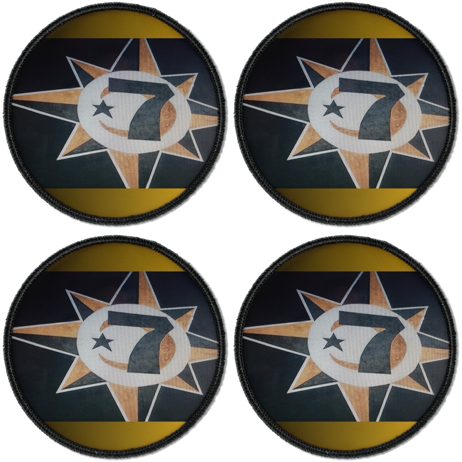 Custom Iron On Round Patches | Design & Preview Online - YouCustomizeIt