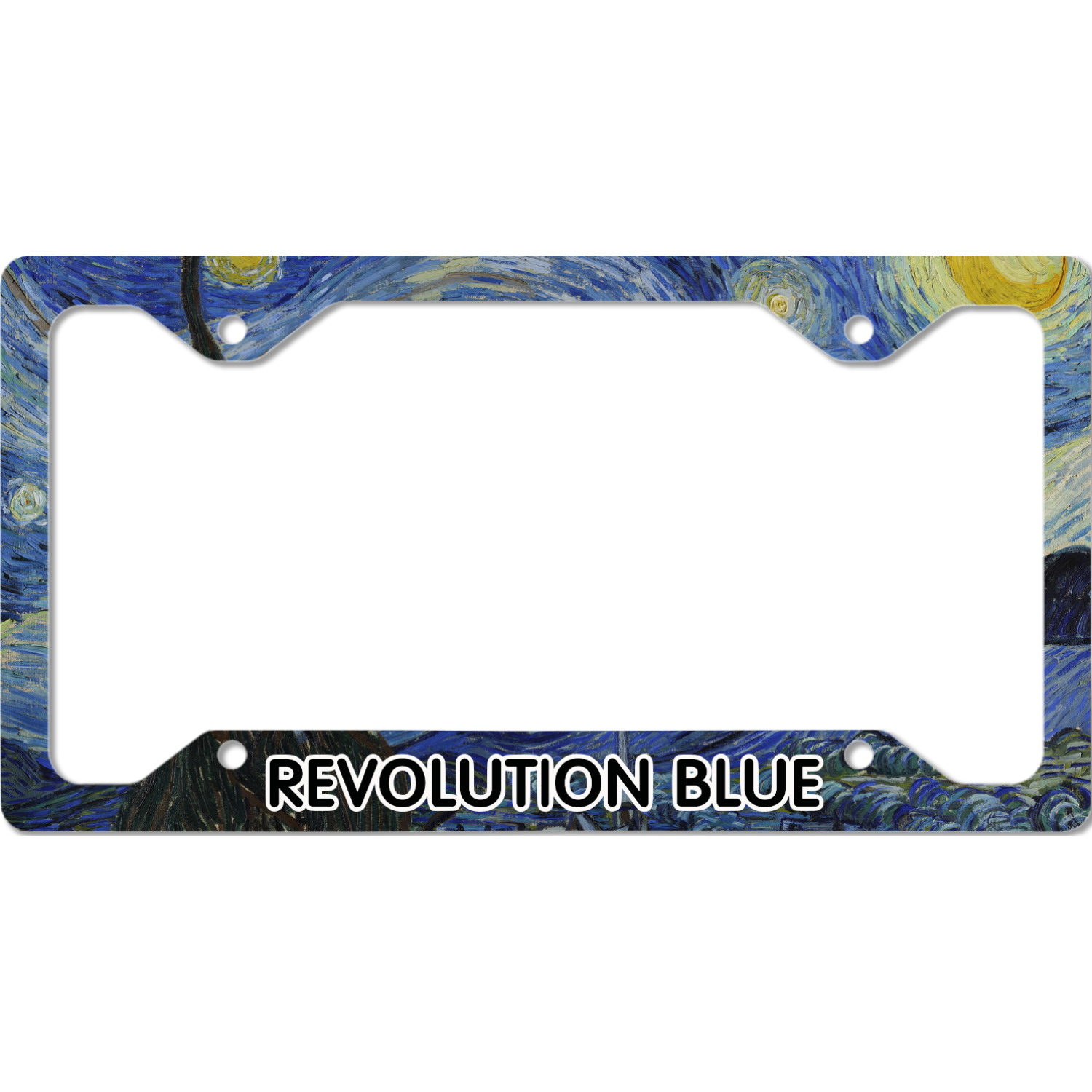 Design Your Own License Plate Frame - Style B | YouCustomizeIt
