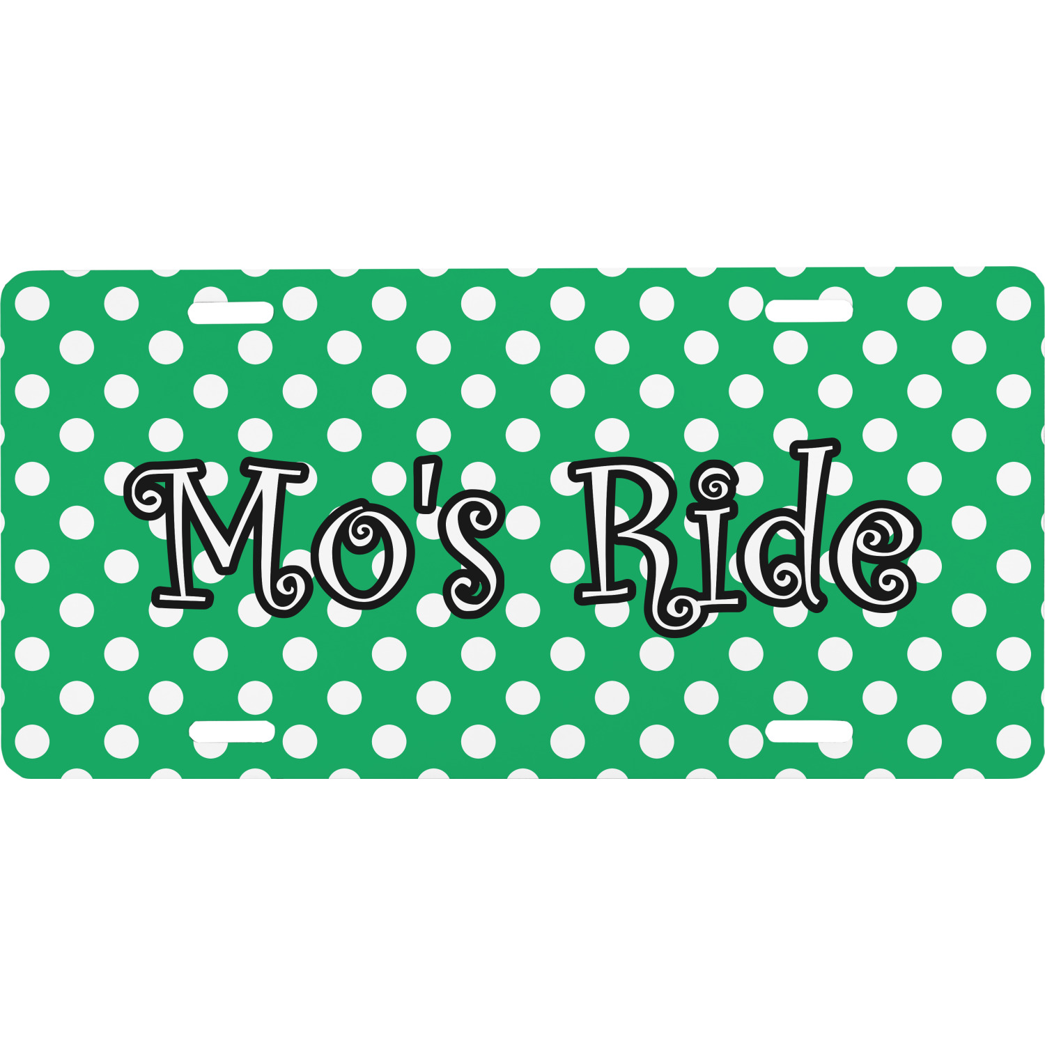 Custom Front License Plates | Design & Preview Online | YouCustomizeIt