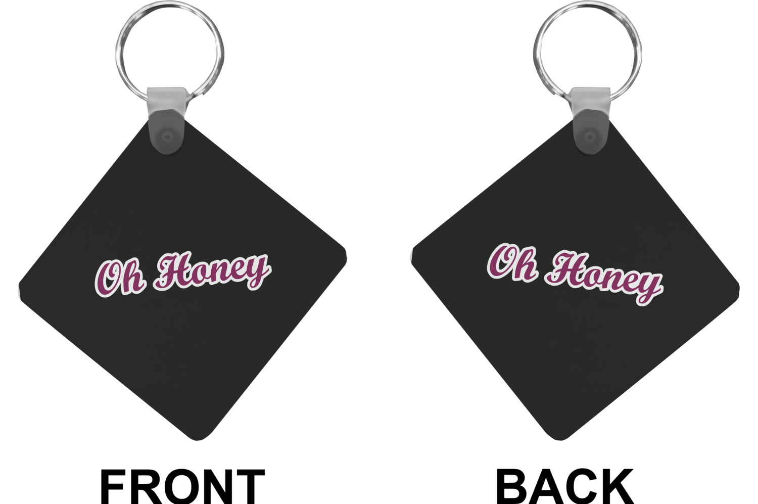 Custom Plastic Keychains | Design & Preview Online | YouCustomizeIt