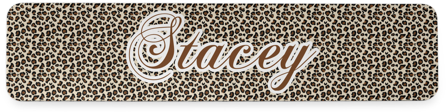 Custom Leopard Print Keyboard Wrist Rest (Personalized) | YouCustomizeIt