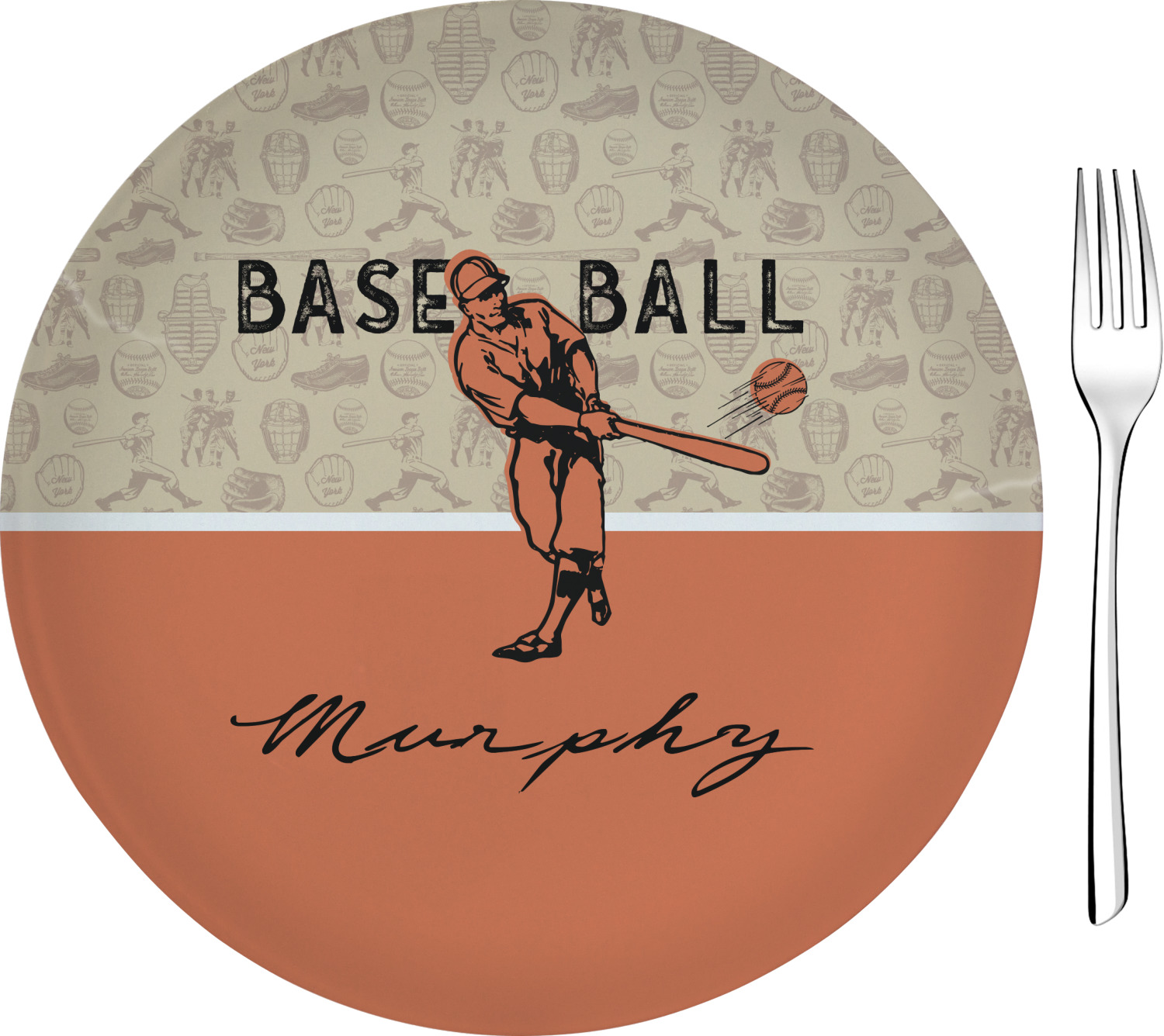 Custom Glass Appetizer / Dessert Plates 8" - Set of 4 | Design ...