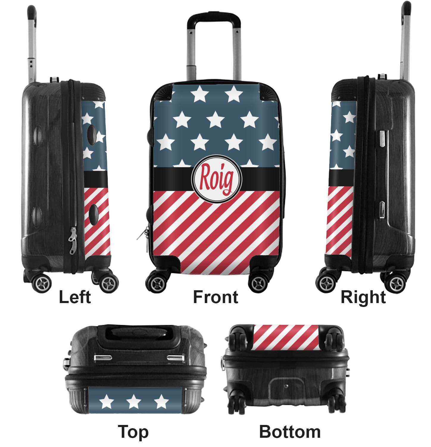 Custom Suitcases | Design & Preview Online - YouCustomizeIt