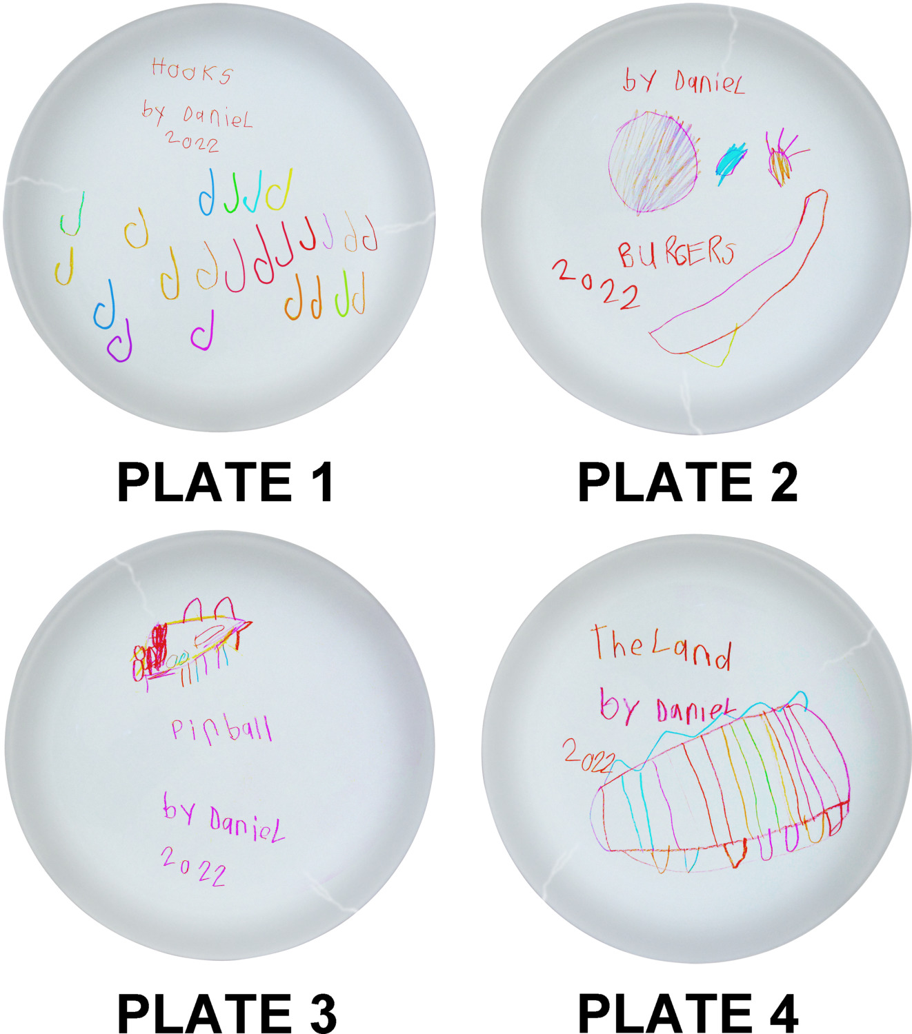 Custom 10" Glass Lunch / Dinner Plates | Design & Preview Online ...