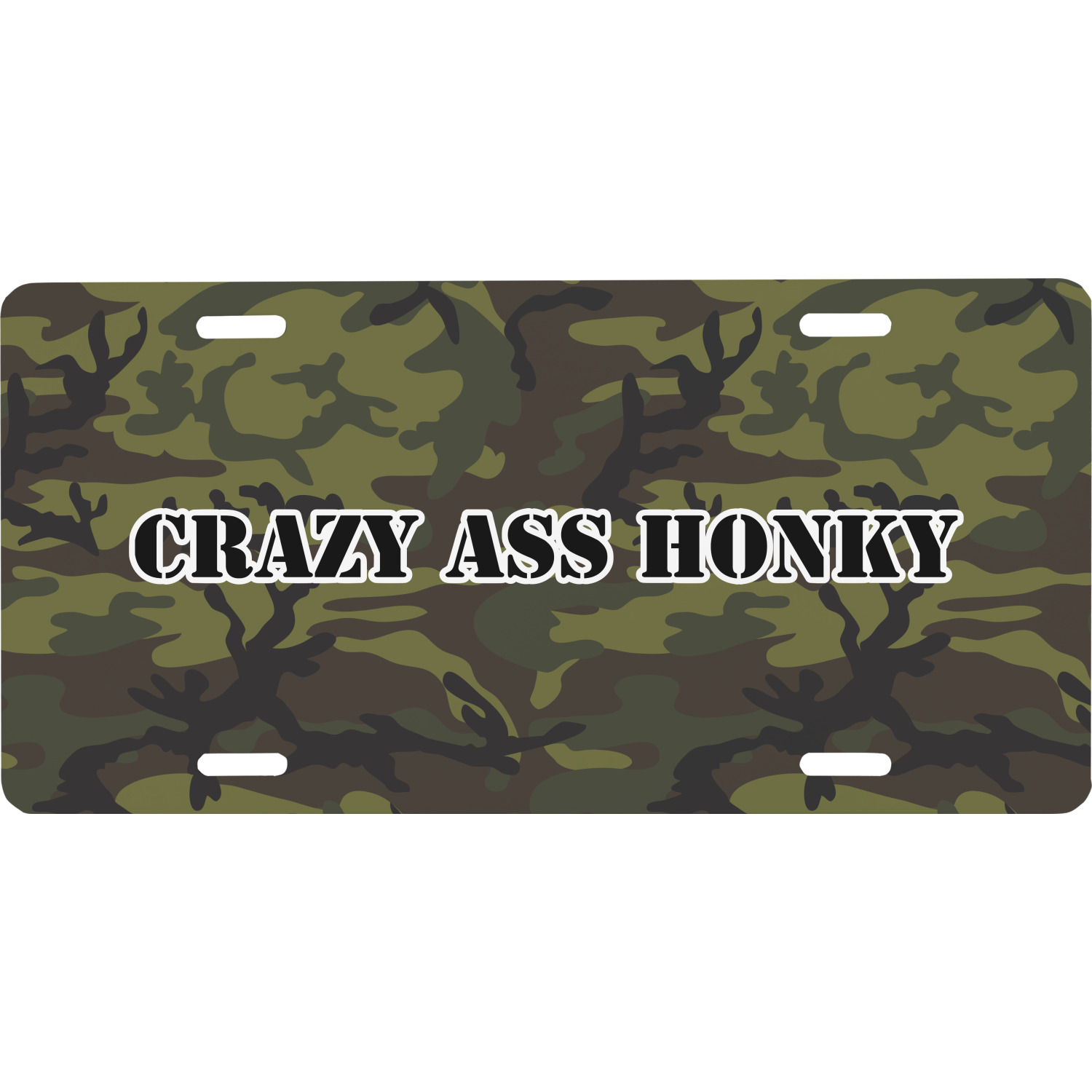 Custom Front License Plates | Design & Preview Online | YouCustomizeIt
