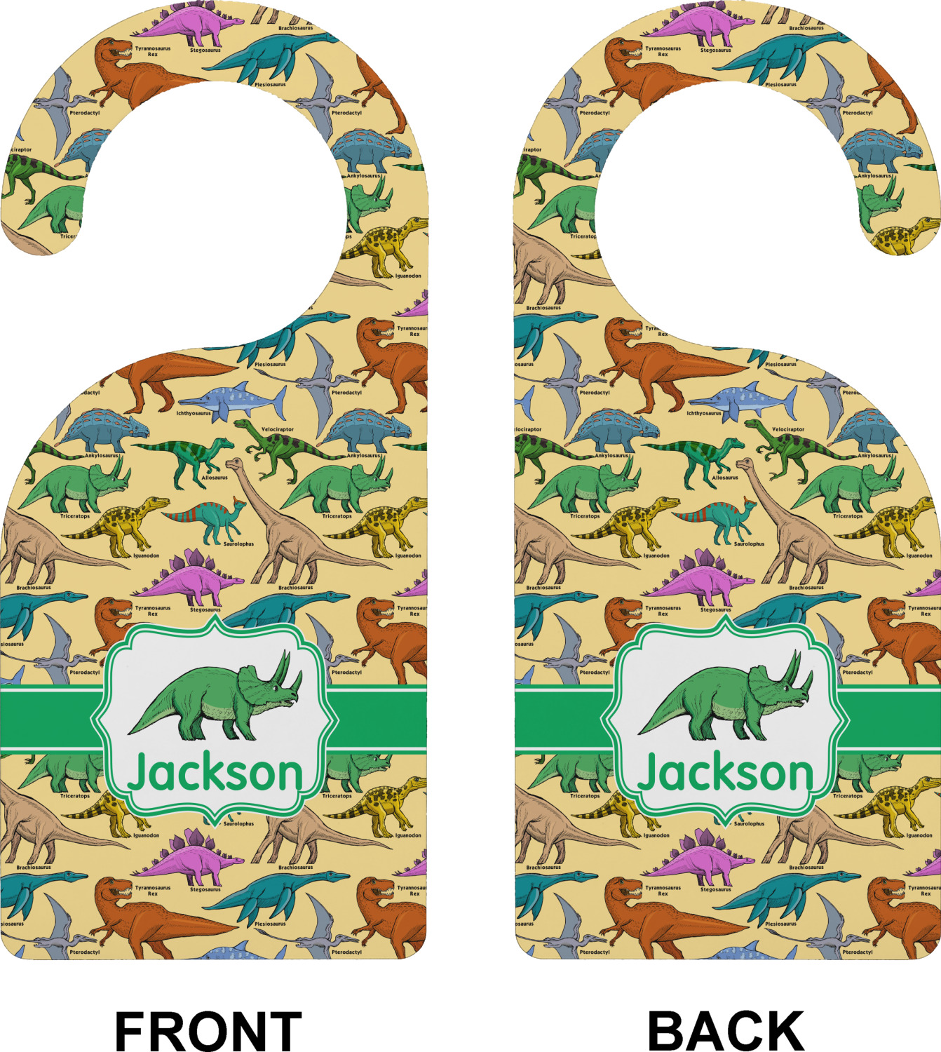 Custom Safari Door Hanger (Personalized) | YouCustomizeIt