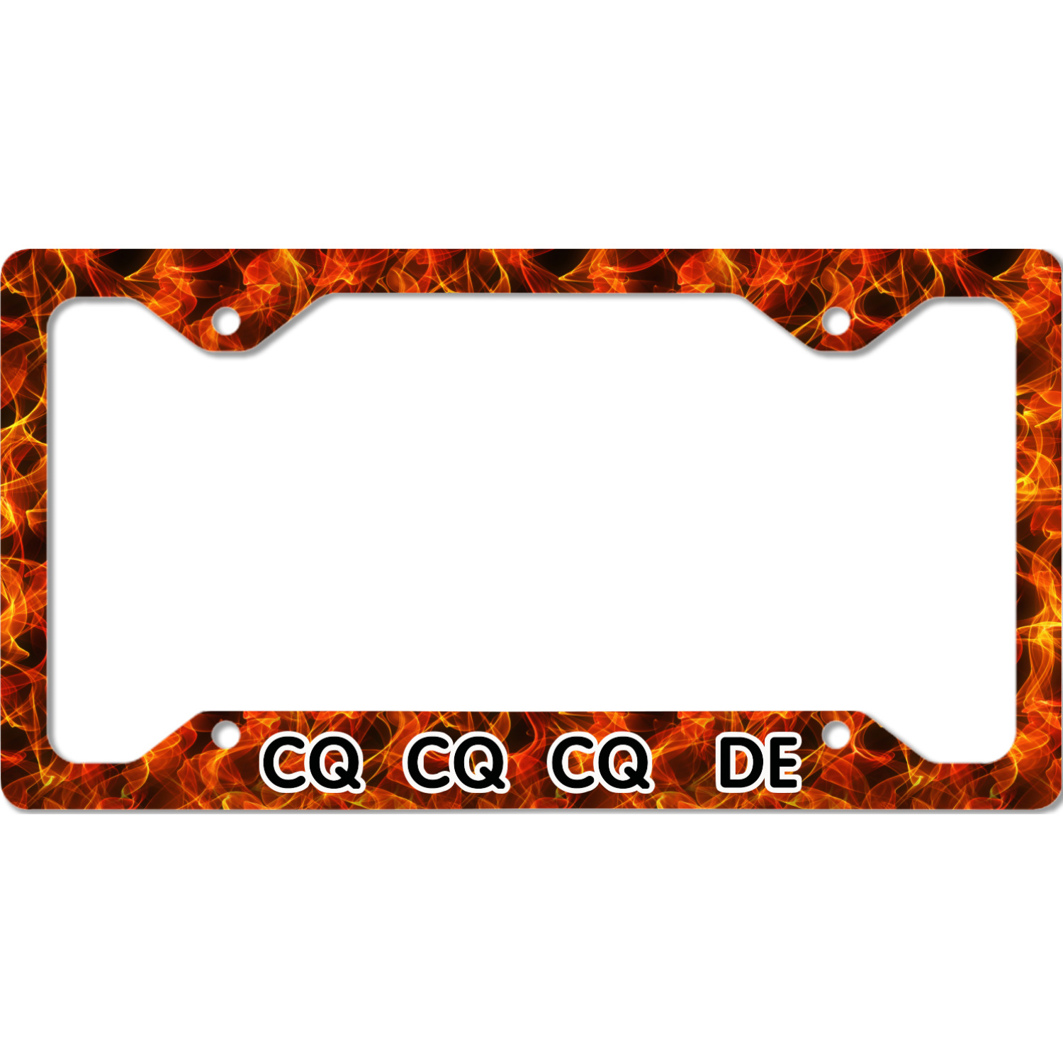 Design Your Own License Plate Frame - Style B | YouCustomizeIt