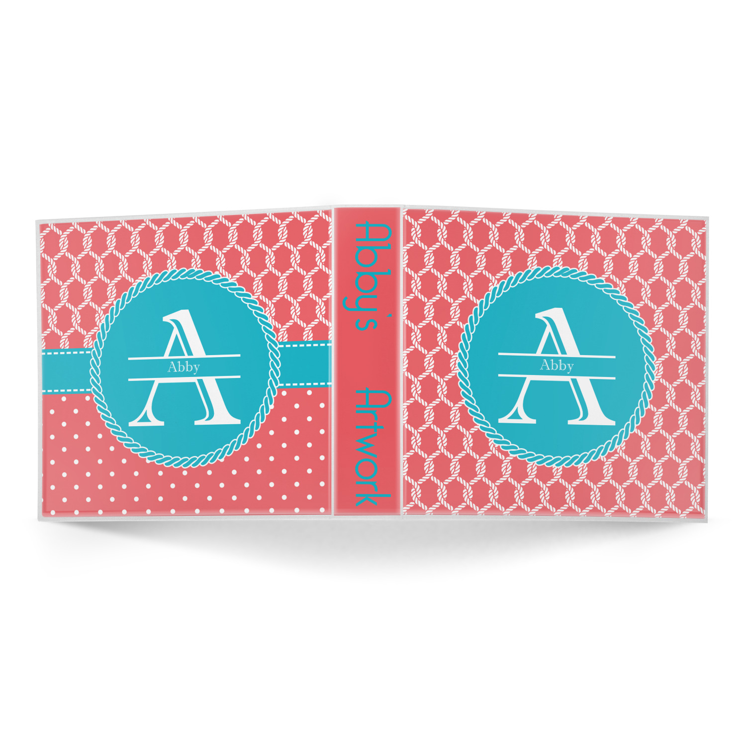 Custom Linked Rope 3-Ring Binder (Personalized) | YouCustomizeIt