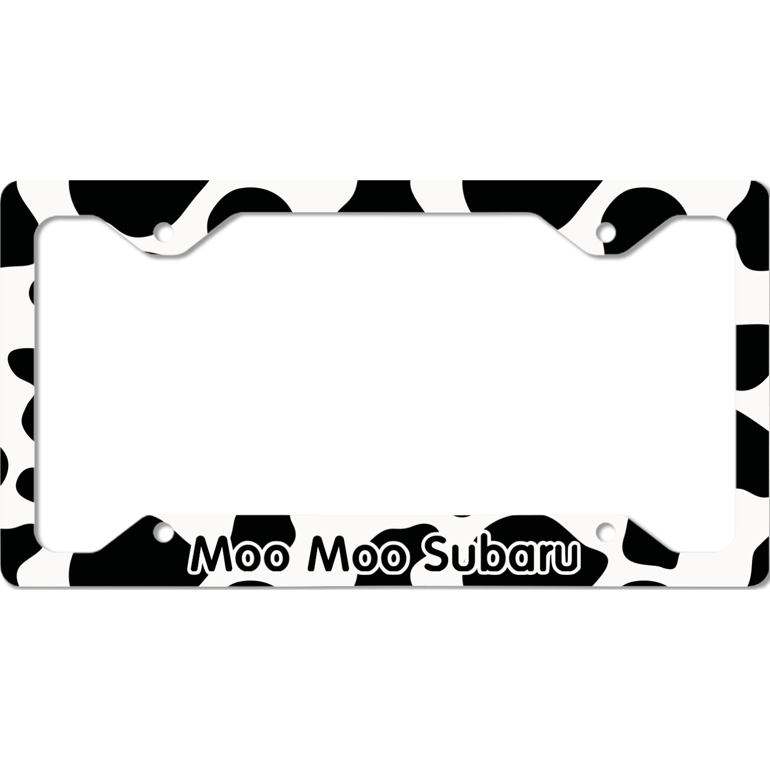 Custom License Plate Frames | Design & Preview Online | YouCustomizeIt
