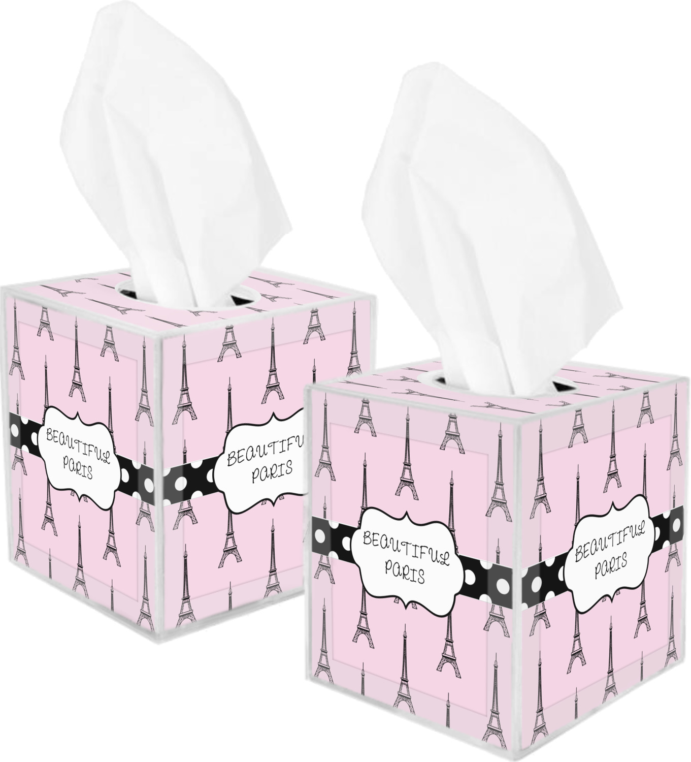 Custom Eiffel Tower Tissue Box Cover (Personalized) | YouCustomizeIt