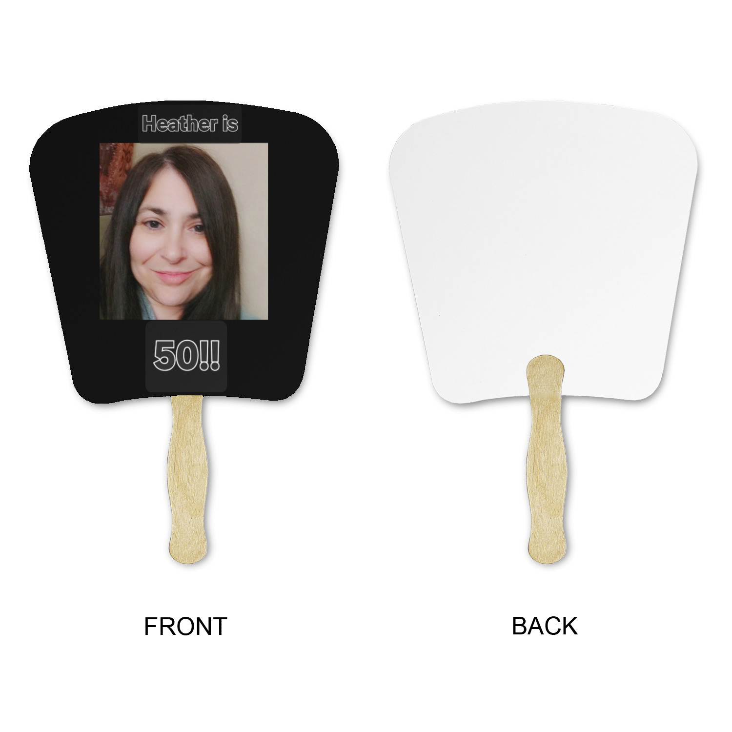 Custom Photo Paper Fan | YouCustomizeIt