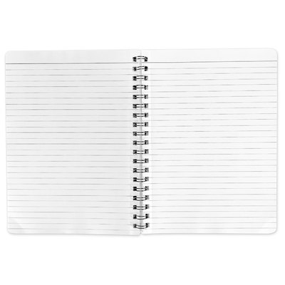 Logo & Company Name Spiral Notebook - 7x10 - YouCustomizeIt