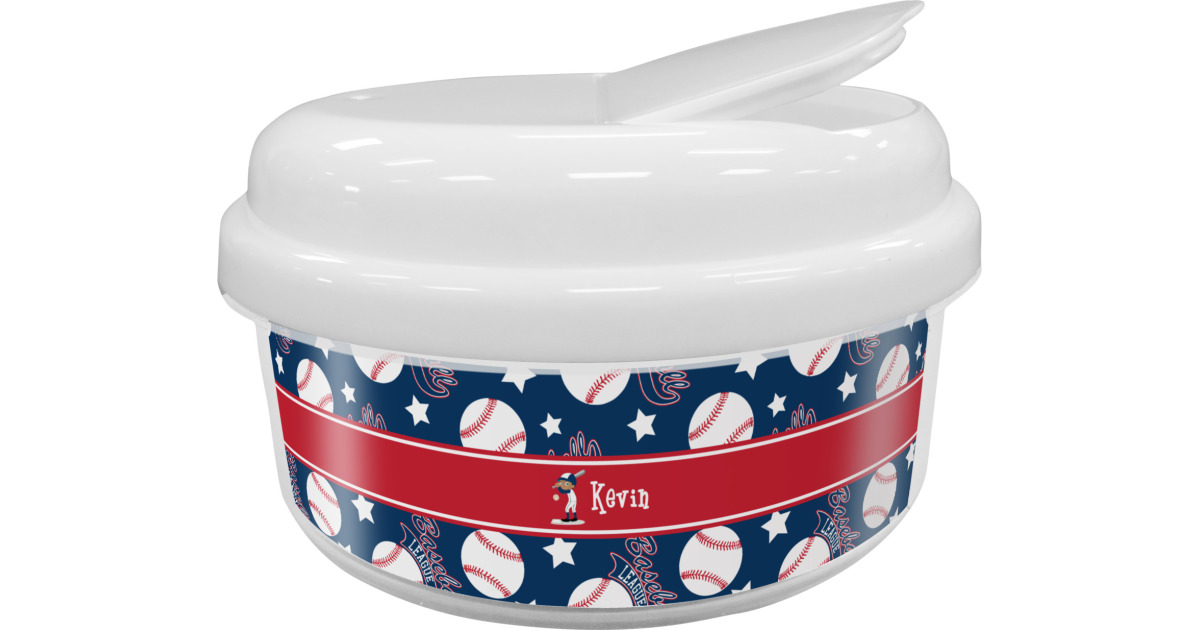 Custom Baseball Snack Container (Personalized) | YouCustomizeIt