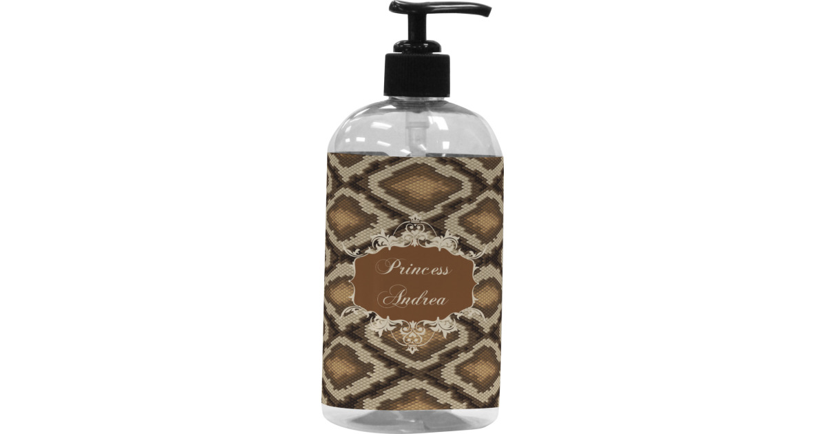 Custom Snake Skin Plastic Soap / Lotion Dispenser (Personalized ...