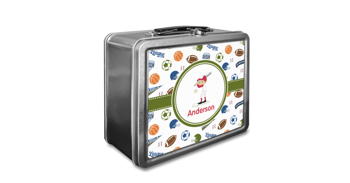 Custom Sports Lunch Box (Personalized) | YouCustomizeIt