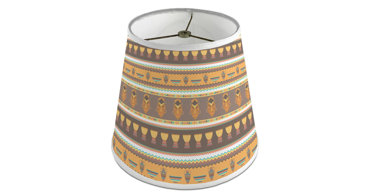 Custom African Masks Empire Lamp Shade | YouCustomizeIt