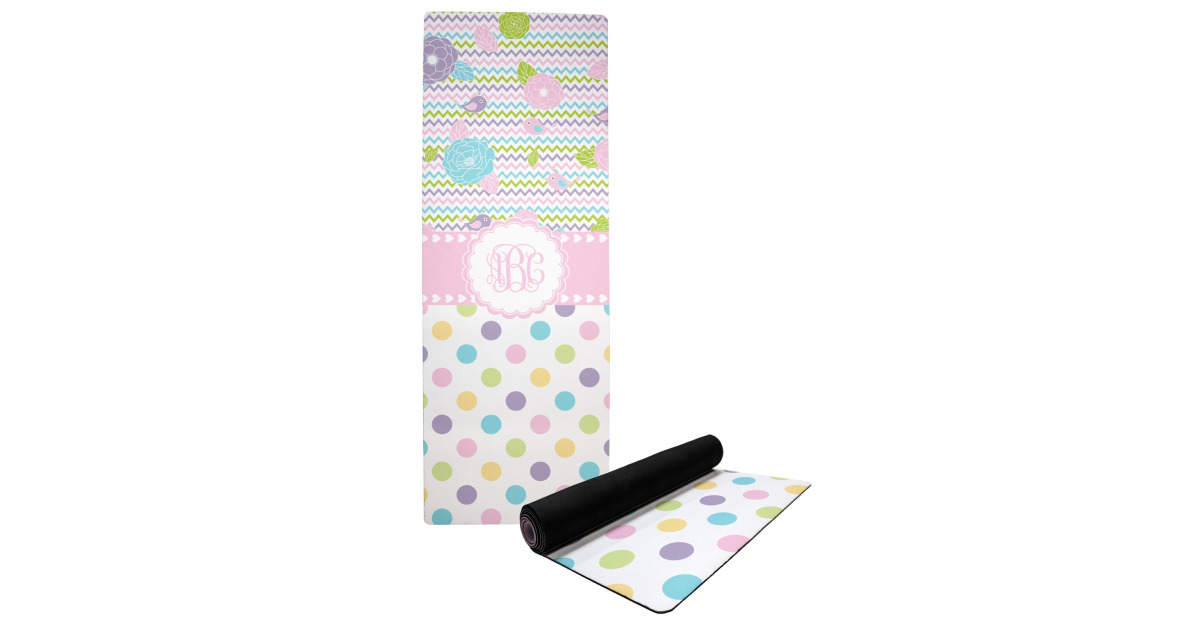 Custom Girly Girl Yoga Mat (Personalized) | YouCustomizeIt