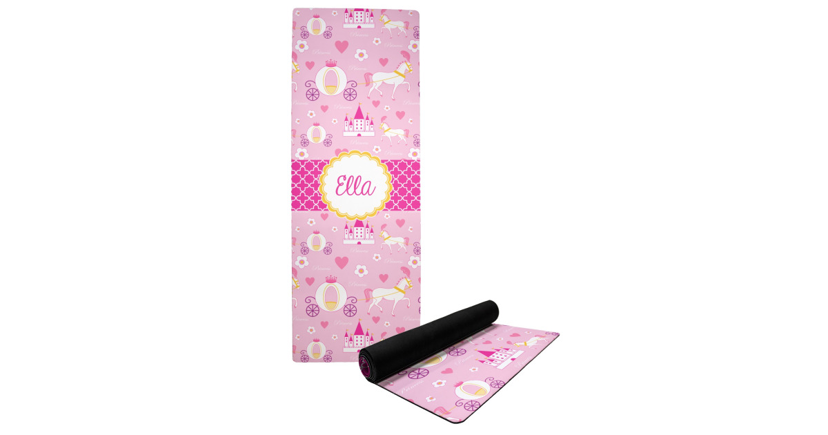 Custom Princess Carriage Yoga Mat (Personalized) | YouCustomizeIt